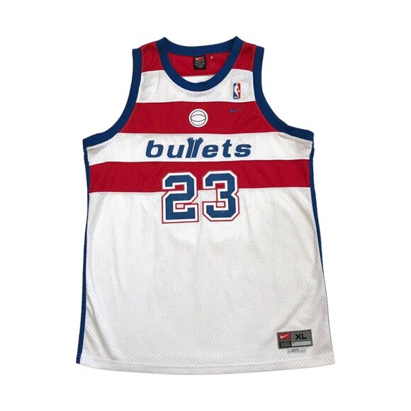 Nike | Shirts | Vintage Nike Washington Bullets Michael Jordan Jersey ...